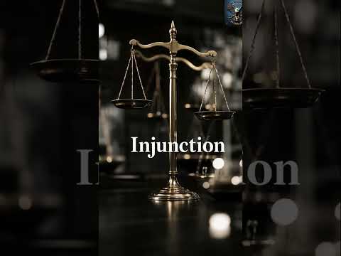 Injunctions|Order 39 Rule 1 to 5 CPC 1908 SJ Legal Hub#injuction #law #lawyer #llb