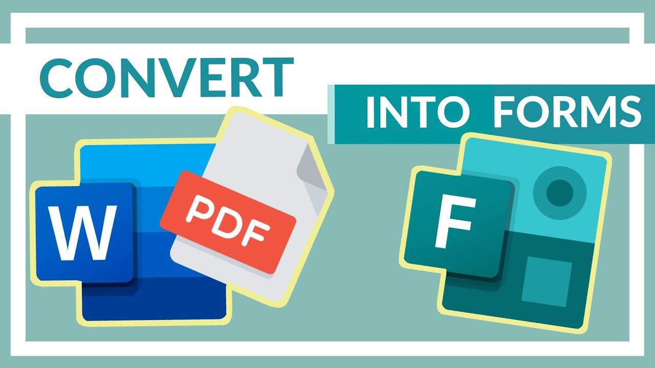 Turn a Word document or PDF into A Quiz with Microsoft Forms