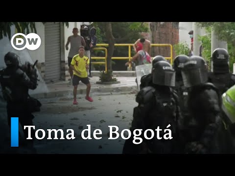 Colombia calienta motores en las horas previas de la "Toma de Bogotá"
