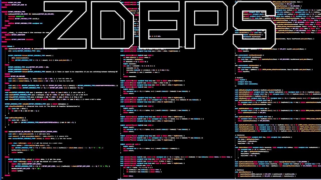 ZDEPS - libraries for making games in C++