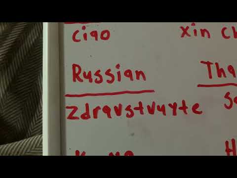 How To Say Hello In Different Languages 🌎
