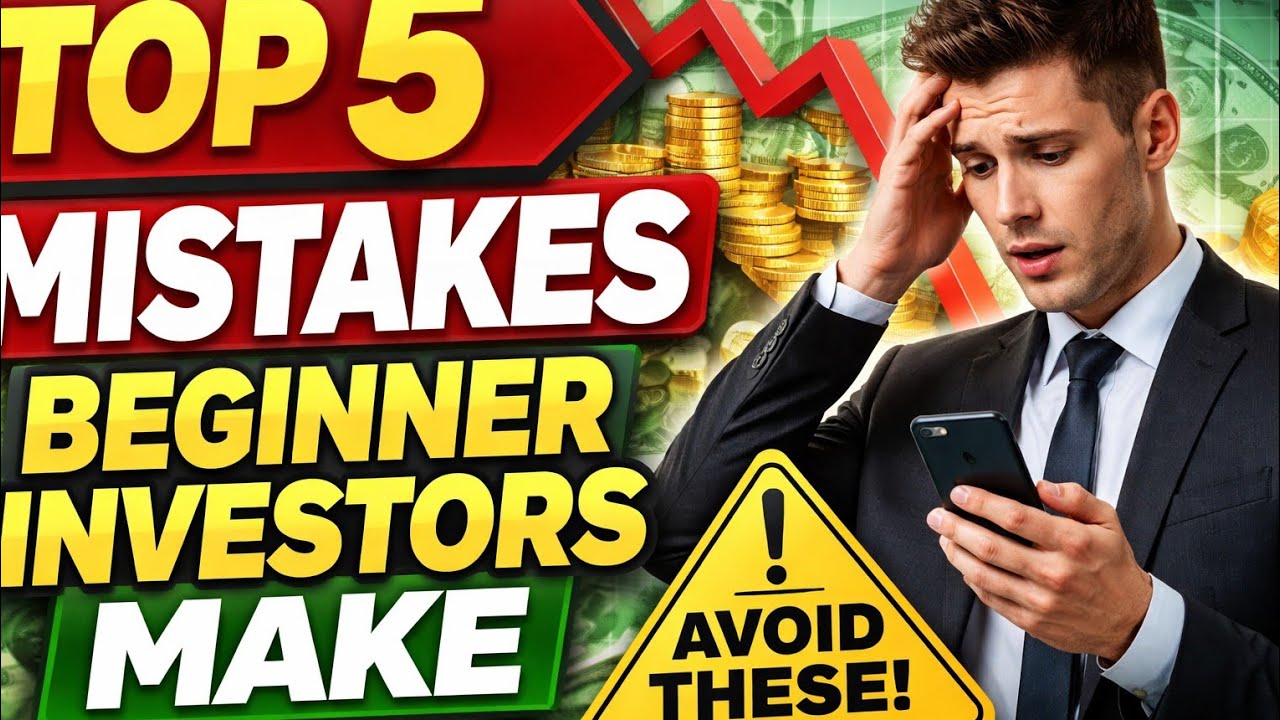 Top 5 Mistakes Beginner Investors Make (Avoid These!)