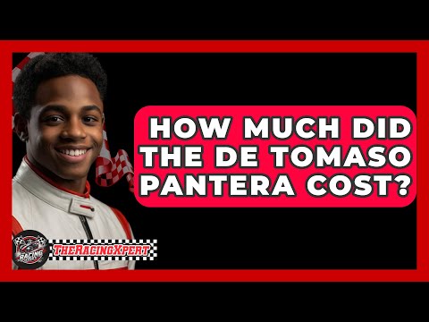 How Much Did The De Tomaso Pantera Cost? - The Racing Xpert