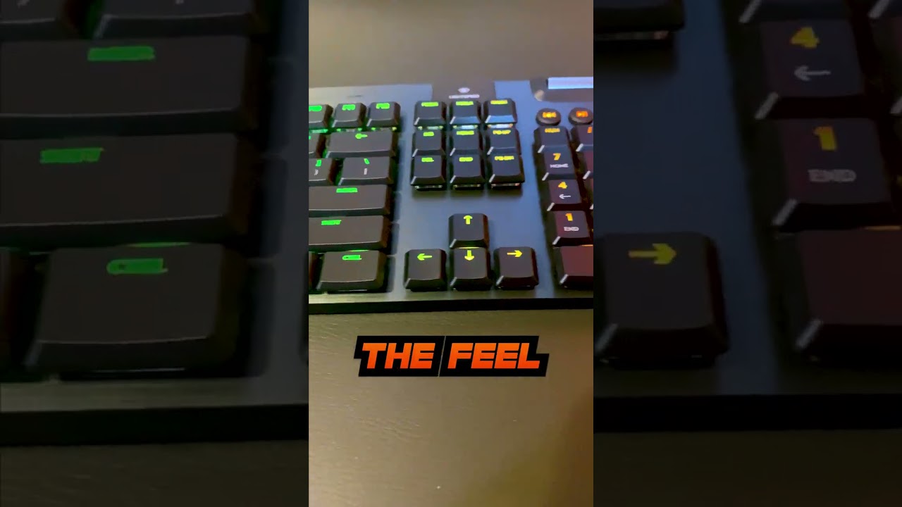 The G915 Keyboard from Logitech is COOL!