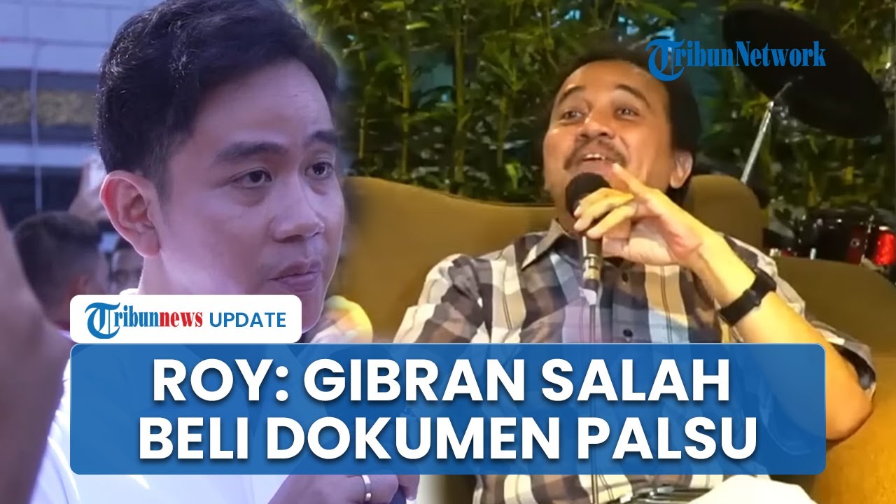 Ijazah S1 Wapres Gibran Dinilai Palsu, Roy Suryo: IQ Tak Kalah Rendah ...