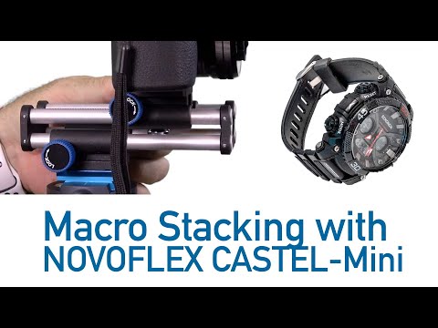 (DISCONTINUED) Castel Mini Focusing Rack for Precise Macro Adjustments and Focus Stacking