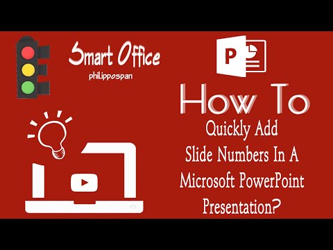 How To Quickly Add Slide Numbers In A Microsoft PowerPoint Presentation?