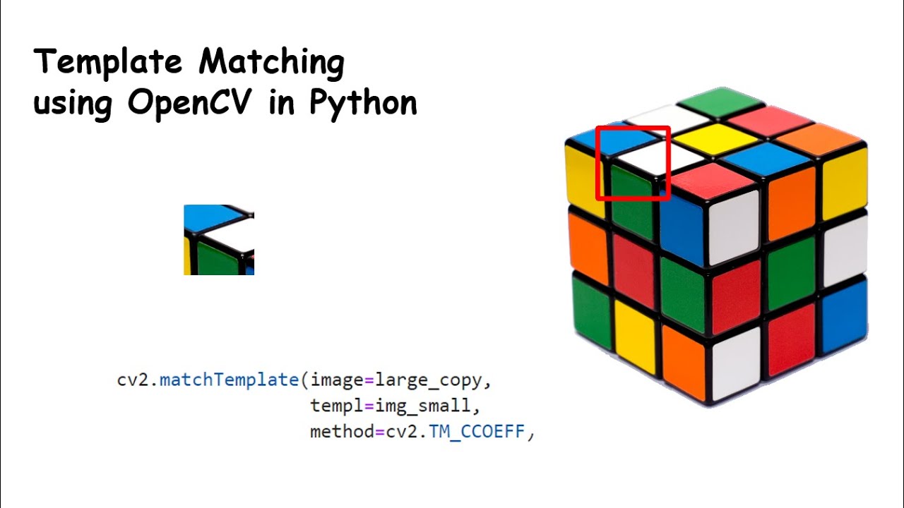 Simple Template Matching using OpenCV in Python
