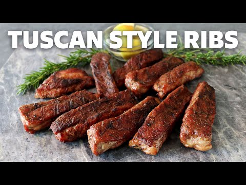 Tuscan Style Ribs (Rosticciana) | Hot & Fast Grilled Ribs | Food Wishes