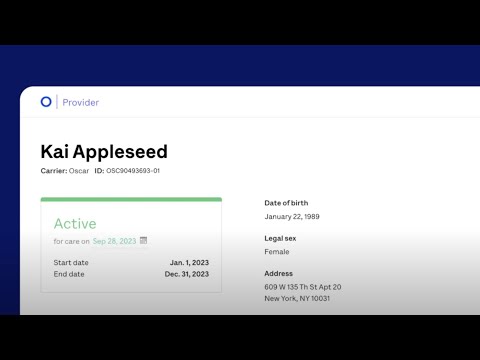 View member eligibility and benefits