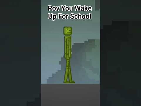 pov you wake up for school