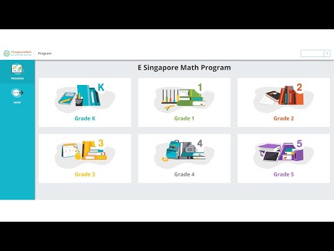 Orientation to using E-Singapore Math for teachers - Webinar