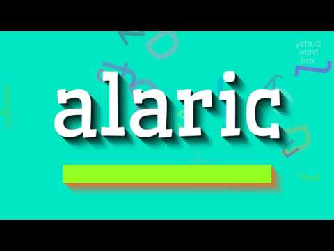 How to say "alaric"! (High Quality Voices)