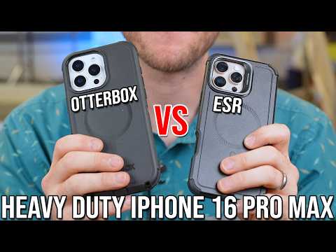 ESR Tough vs Otterbox Defender Pro iPhone 16 Pro Max