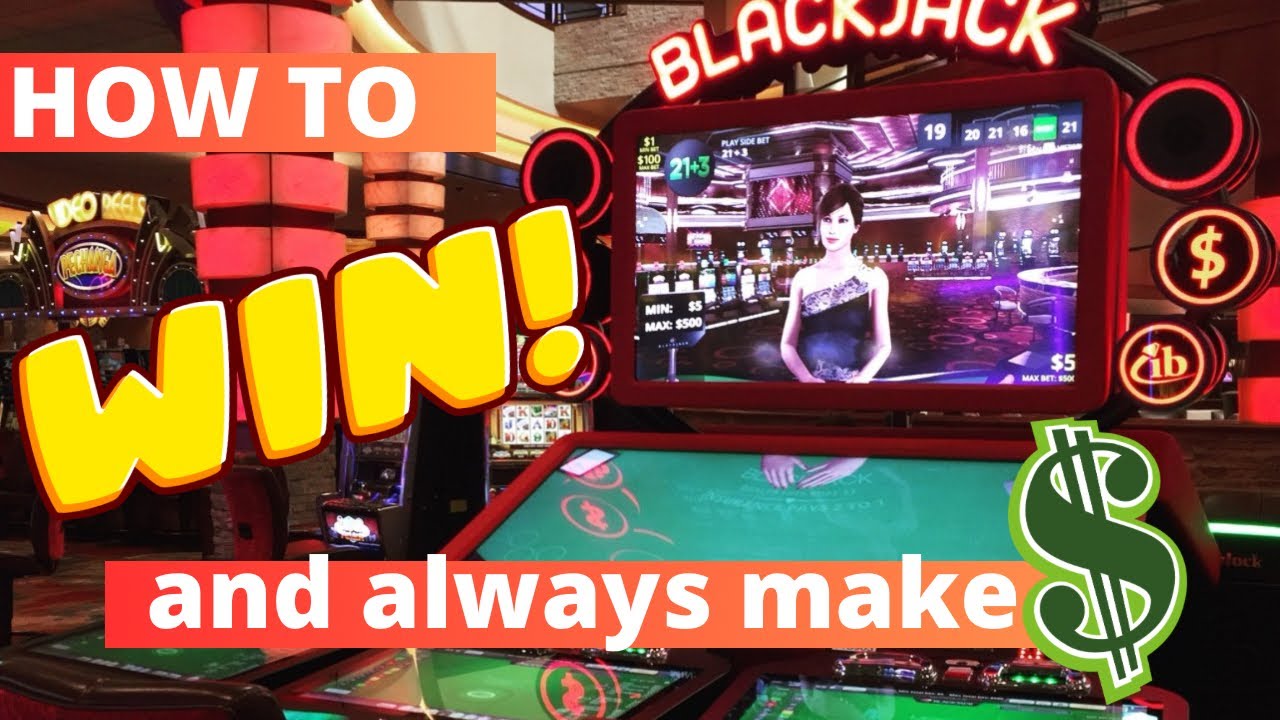 BLACKJACK MACHINE $20 METHOD | LET’S GAMBLE | MUST SEE