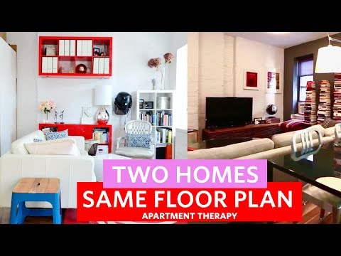 Two 500 SQ FT West Village Homes | Two Homes, Same Floor Plan | Apartment Therapy