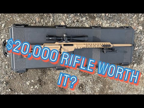 I bought the military's new $20,000 Barrett MRAD MK22 sniper rifle