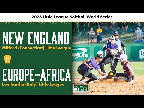 Connecticut vs Italy | 2023 Little League Softball World Series: Game 3