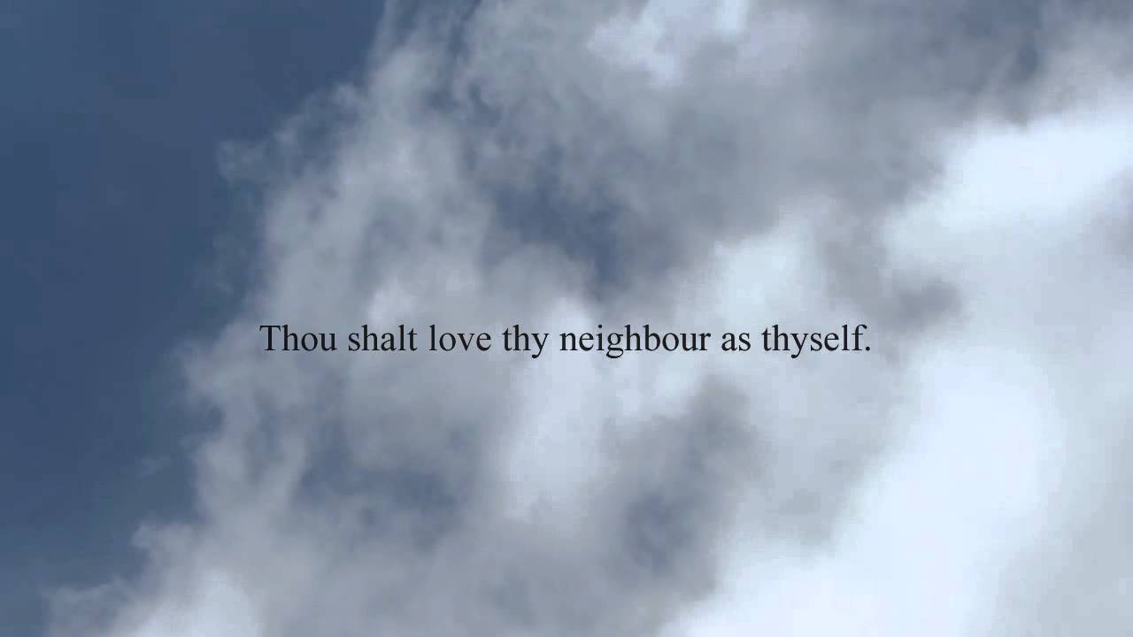 Matthew 22:36-40 - Master, which is the great commandment in the law?