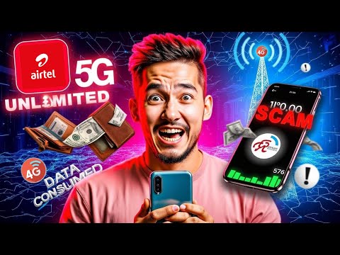 Airtel 5G Unlimited Scam? Why Your 4G Data Gets Consumed!