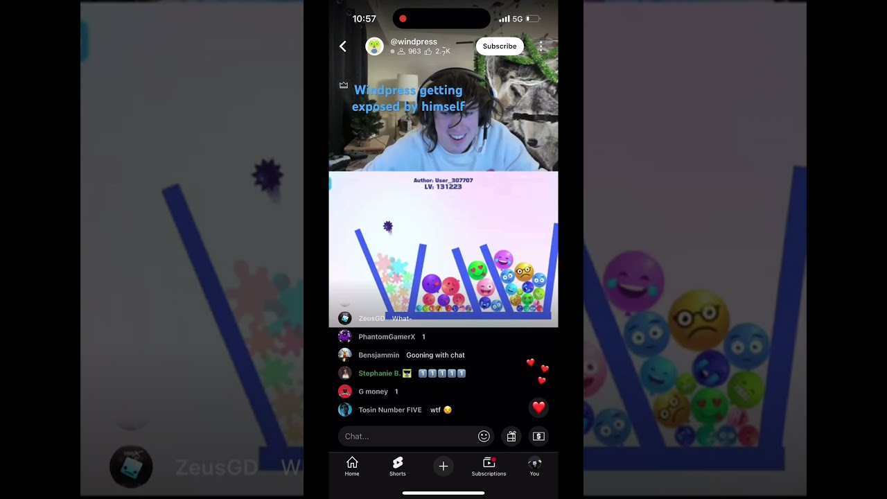 Windpress exposes himself