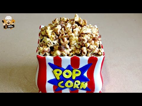 HOW TO MAKE KIT KAT POPCORN