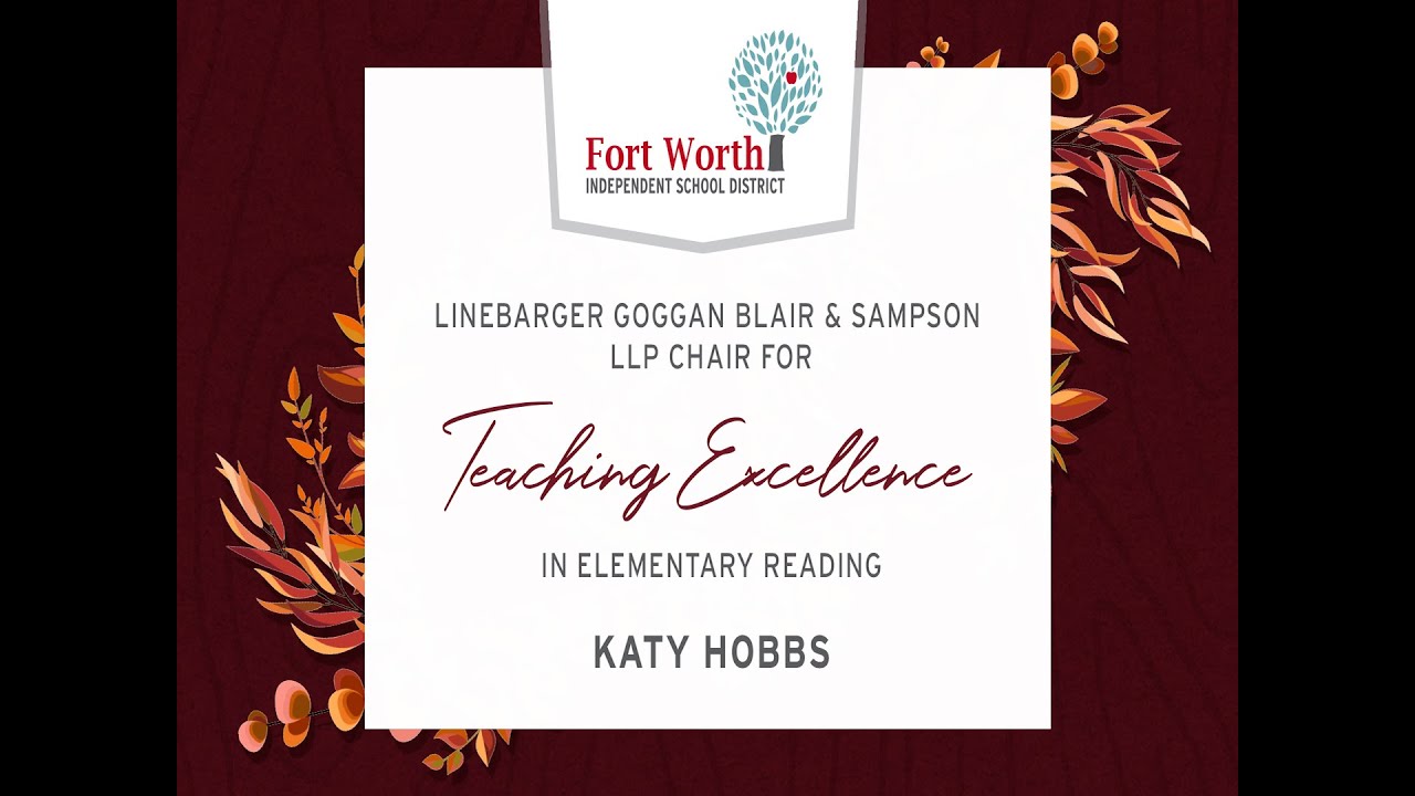 FWISD Teaching Chair Katy Hobbs
