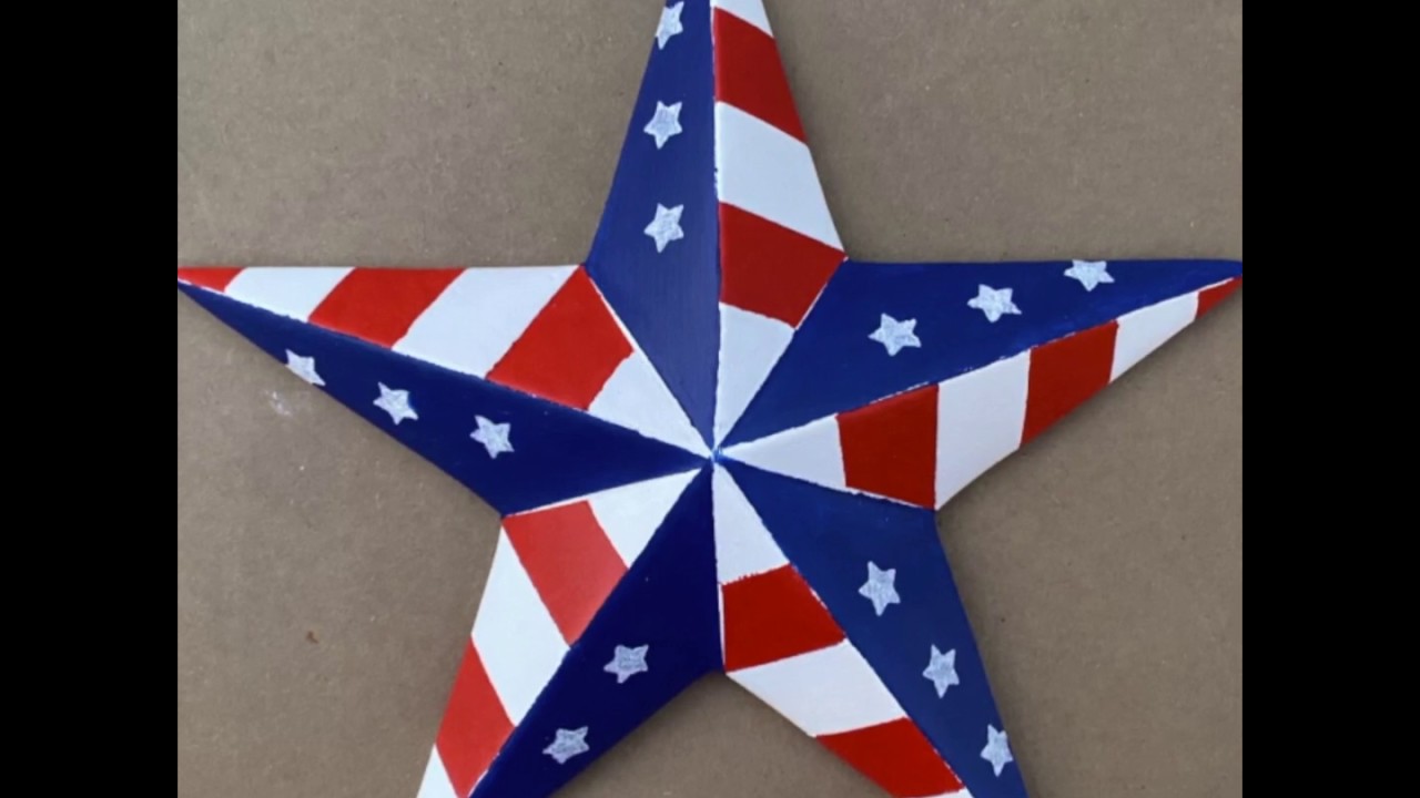 USA Star Plaque Tutorial