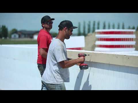 ICF Installation Series - Top Row ICF (Part 8)