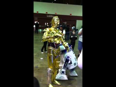 Best C3PO and R2-D2 duo and costumes! Megacon 2012