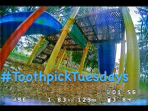 FPVCycle TP3 | Small Park Rip | #ToothpickTuesdays