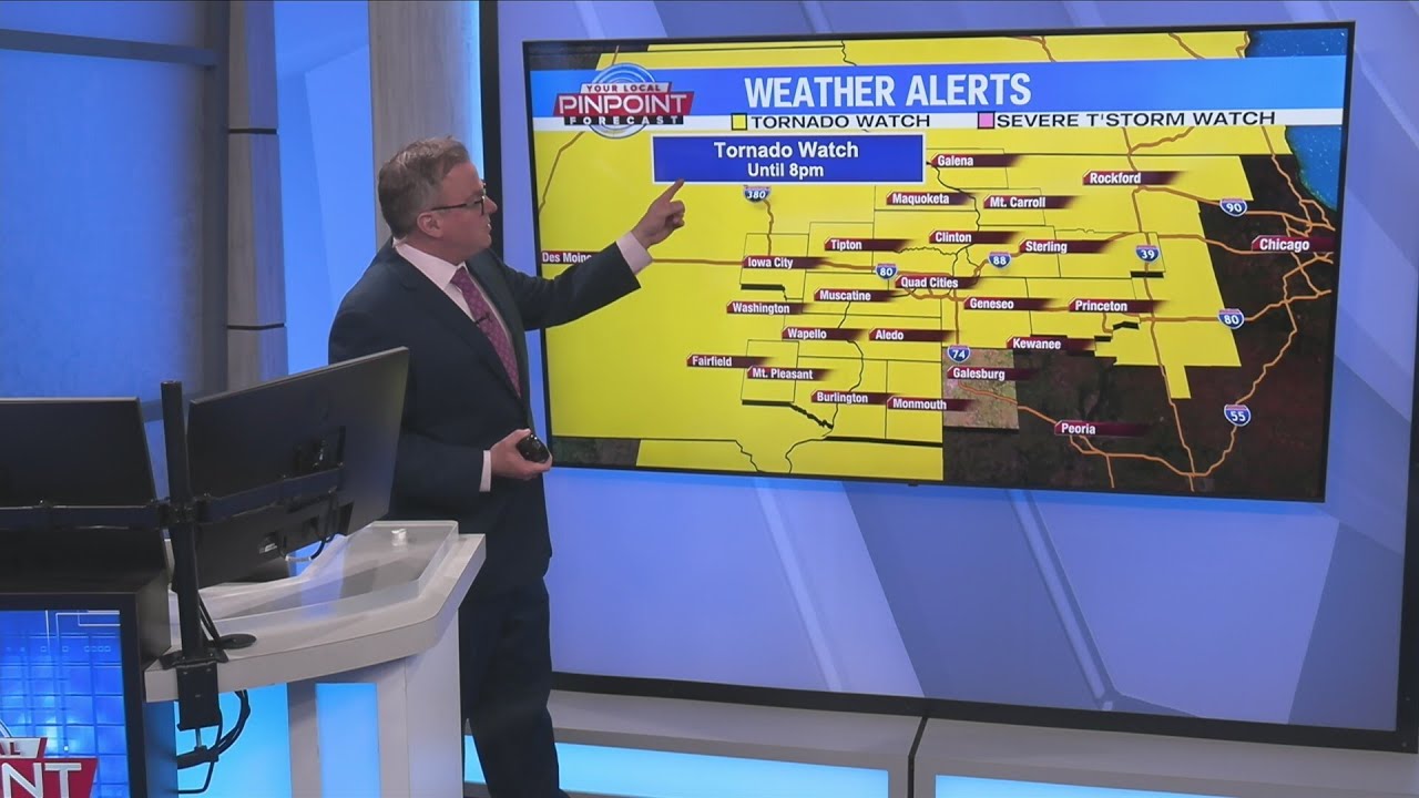 Tornado watch issued Friday afternoon