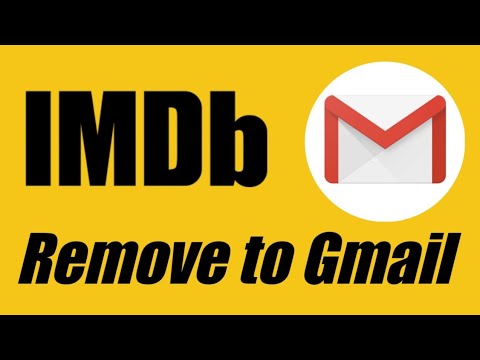 How to IMDBb Remove to Gmail | IMDb Unlink on Google Account