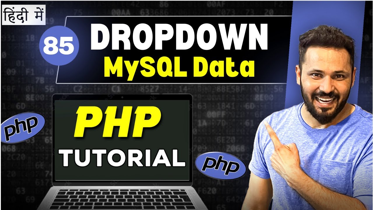 Php Tutorial in Hindi #85 Make Dropdown with Mysql data | PDO