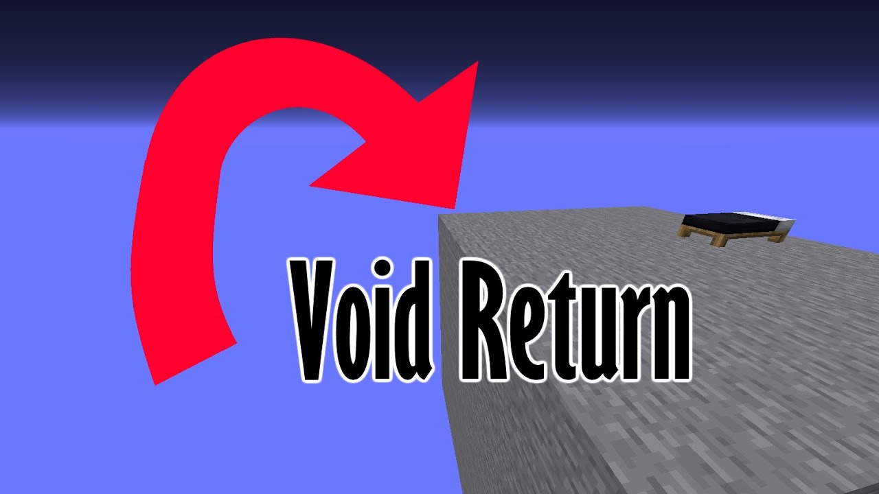 Minecraft - Void return datapack