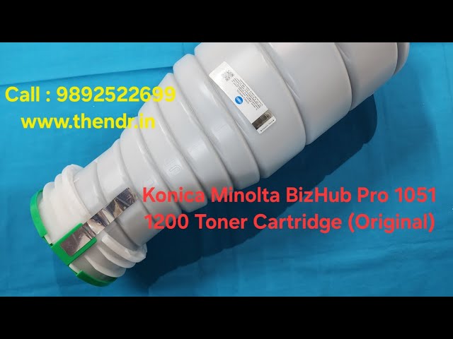 Konica Minolta Toner Cartridge - NDR Bizhub C224 C284 C364 C454 C554 ...