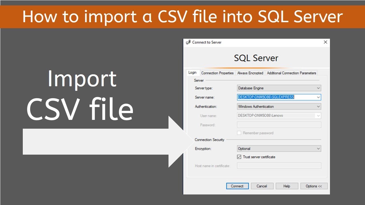 How to Import a CSV File into SQL Server | Step-by-Step Guide | 2025 Latest