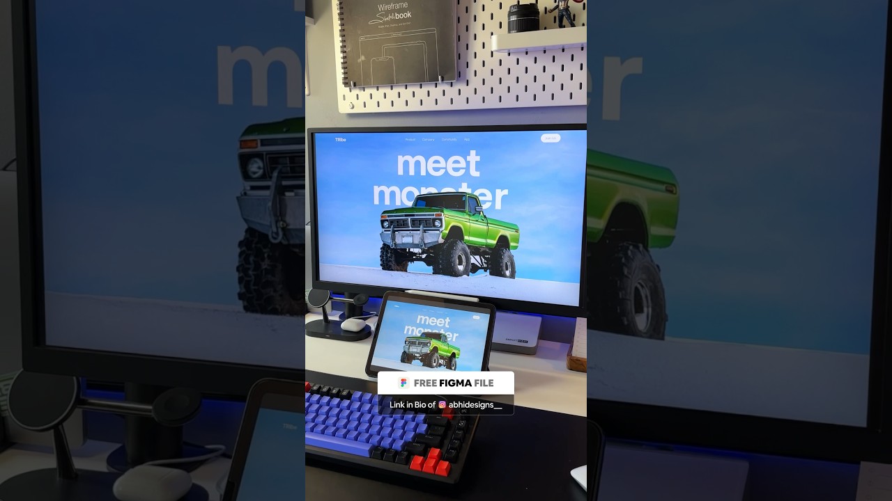 Car Parallax inside figma ⚡️ #figma #prototype #figmaanimation #uiux #uiuxdesign #parallax #designer
