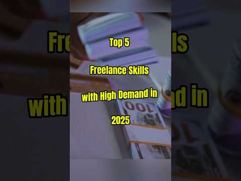 Best Freelance skills with high demand 2025 #top10 #top10Skills #ytshorts #best #bestFreelanceSkills