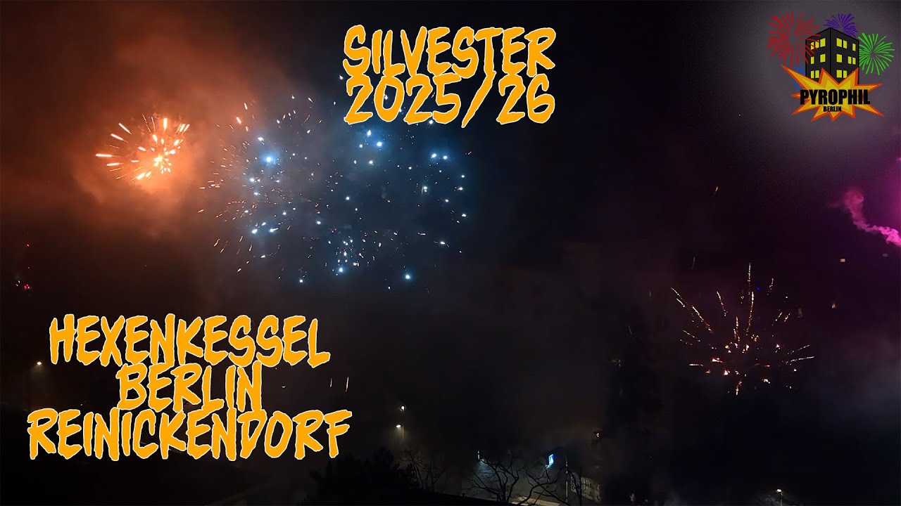 BERLIN ESKALIERT! 🔥 Silvester 2025/26 Reinickendorf Hexenkessel Uncut 4K