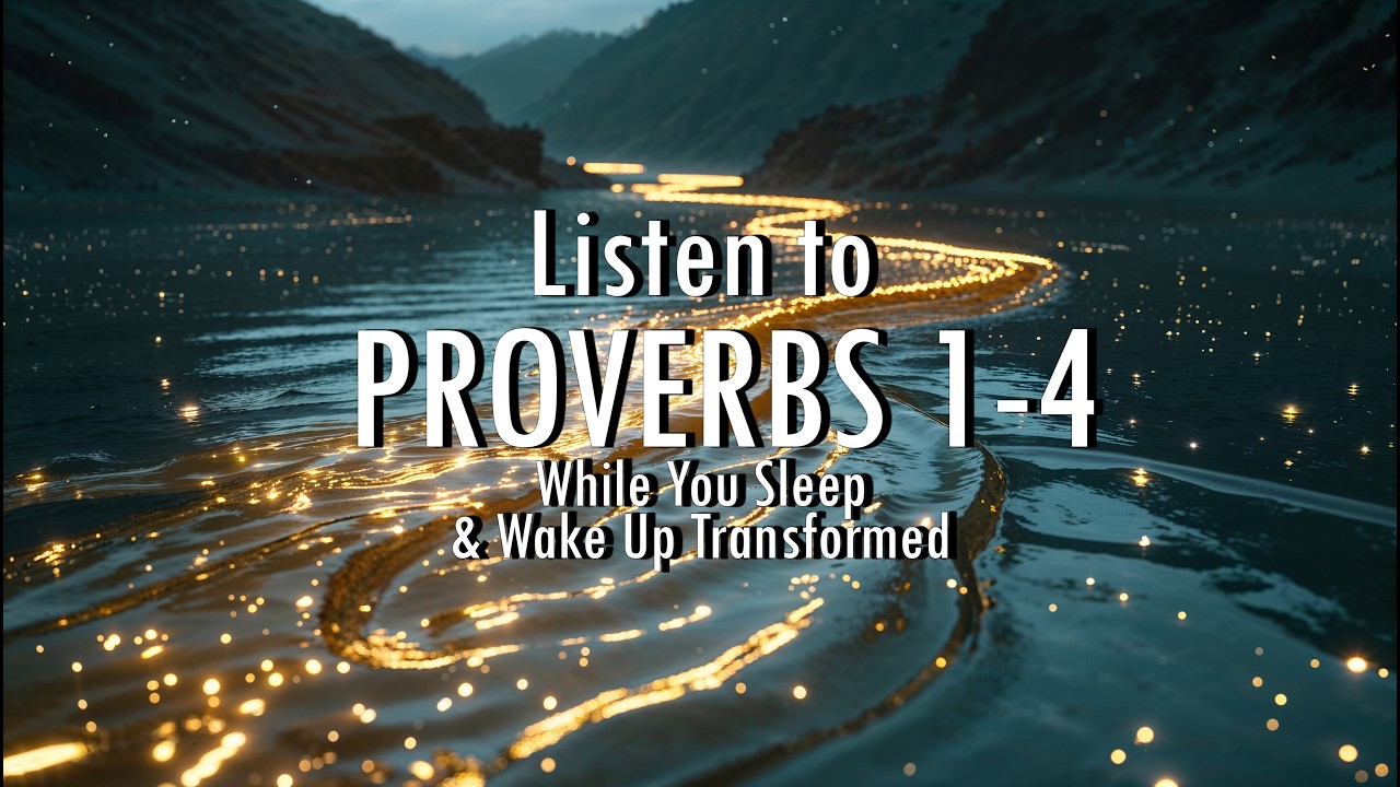 Listen to Proverbs 1–4 While You Sleep | Fall Asleep to God’s Wisdom & Wake Up Transformed, Ai Bible