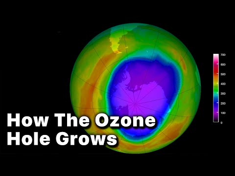 How The Ozone Hole Over Antarctica Grows
