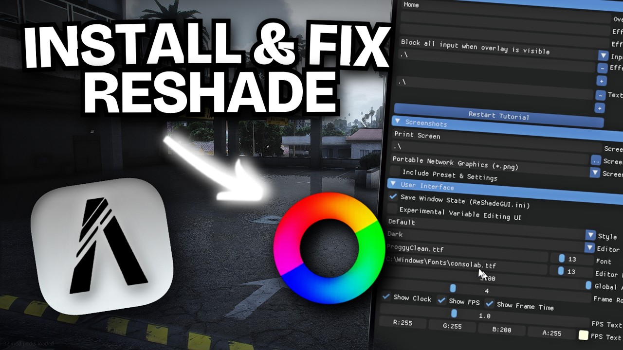How To Install & Fix Reshade For FiveM! — Step by Step Tutorial