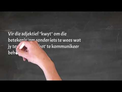 Oorganklike adjektiewe