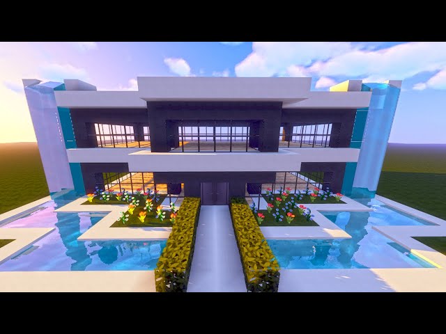 Modern House Tutorial 4 Minecraft Map