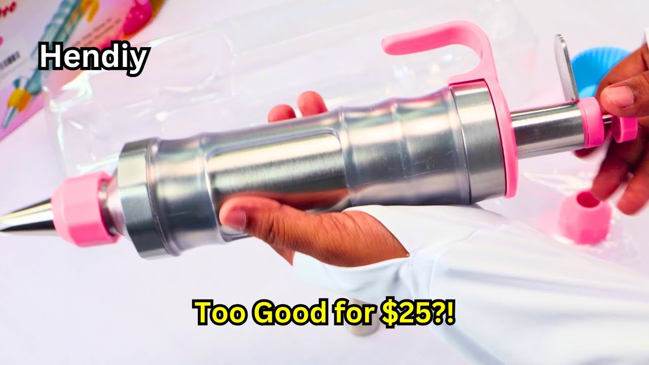 Beginner-Friendly Cake Decorating Kit?! | Hendiy Syringe Set