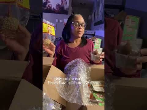 Unboxing Affy Tapple Caramel Apples! No charge with my Rue la la and Gilt free $25 Credits