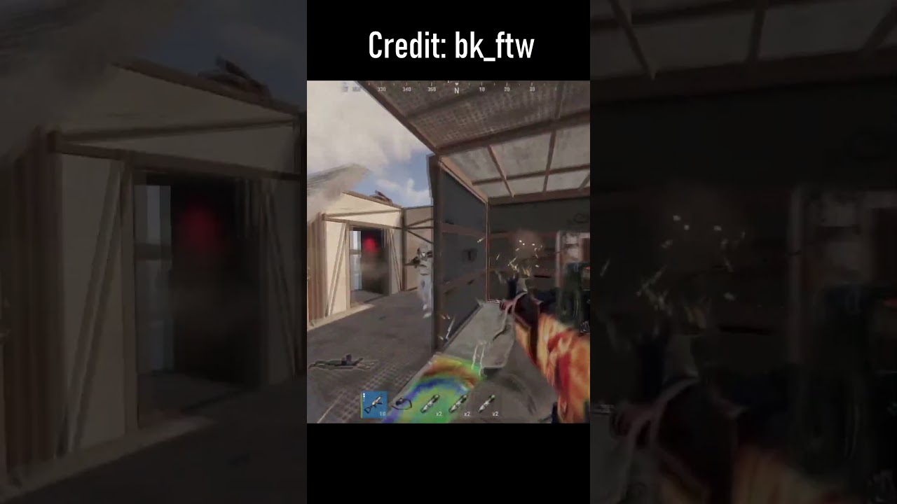This Was The Fastest Counter Raid In Rust #shorts