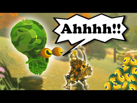 Octorok Eyeball Farming, The Second Rarest Monster Part | Zelda Breath of the Wild BotW