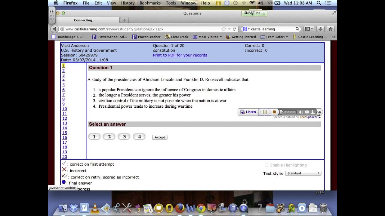 Castle learning Student Log In and use